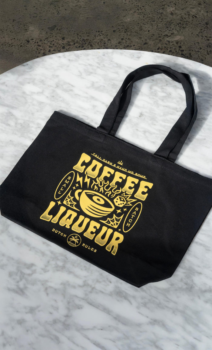 Coffee Liqueur Tote Bag – Dutch Rules Distilling Co